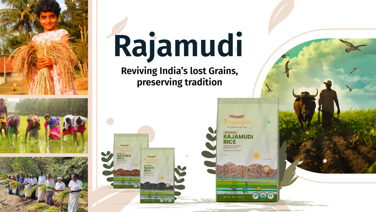 Organic Traditional Rice - Rajamudi Organics